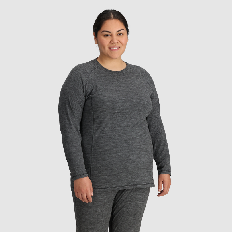 Outdoor Research Women's PLUS SIZE Alpine Onset Merino 150 Crew Neck B ...