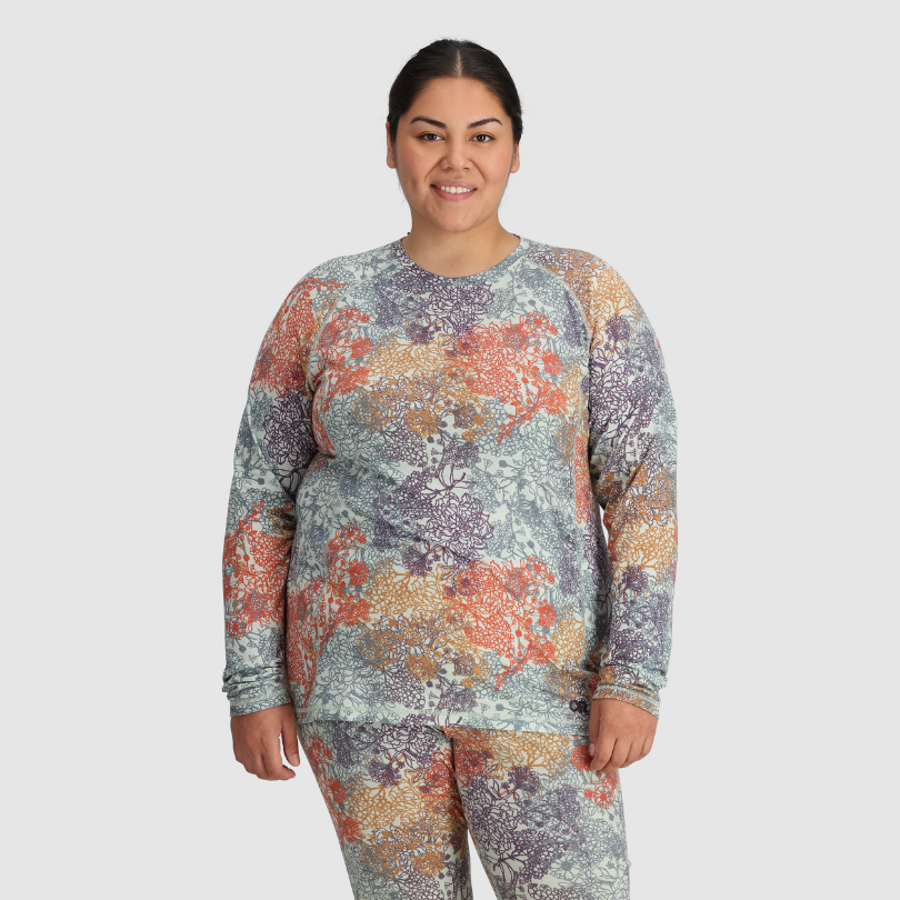 Outdoor Research Women's PLUS SIZE Alpine Onset Merino 150 Crew Neck B ...