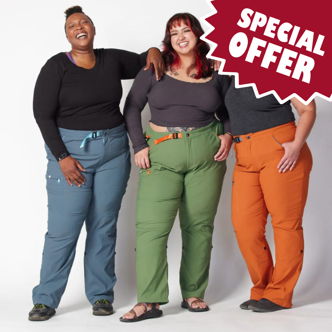 Alpine Parrot Ponderosa Pants | plus size womens outdoor trousers | New ...